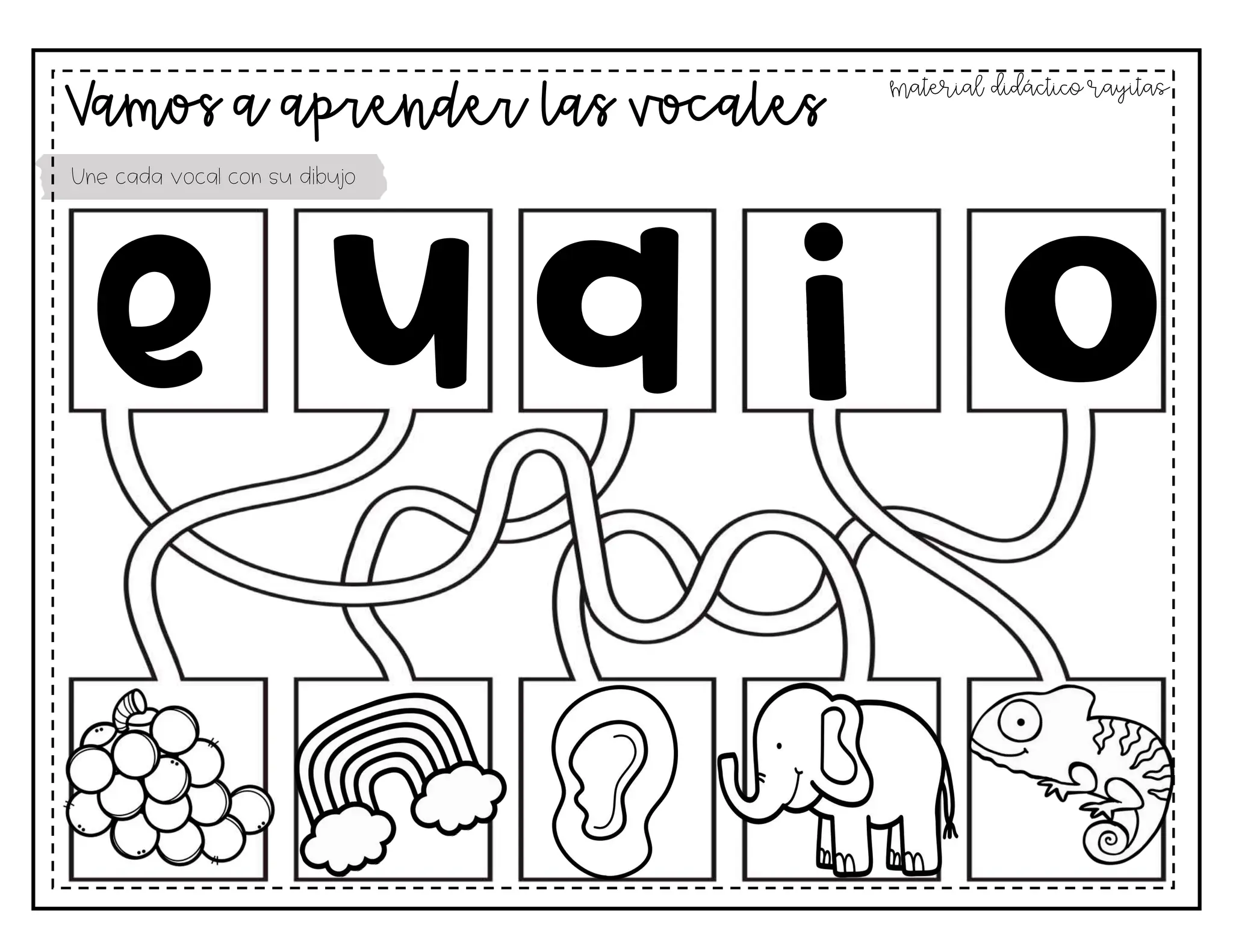 Cuadernillo Para Trabajar Las Vocales 1 Imagenes Educativas