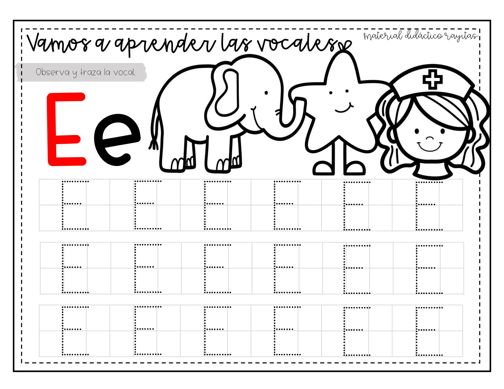 Cuadernillo Para Trabajar Las Vocales 1 Imagenes Educativas