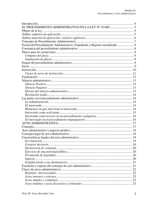 Actividad formal, acto y rpocedimiento. bermudez | PDF