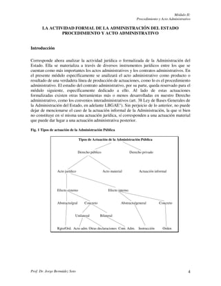 Actividad formal, acto y rpocedimiento. bermudez | PDF
