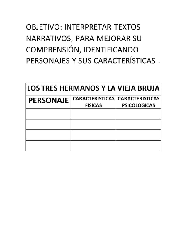 Actividad la bruja | PDF