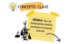 Escribamos una decima | PPTX