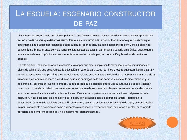 Preguntas Sobre La Paz Para Niños De Primaria - Actividad del Niño