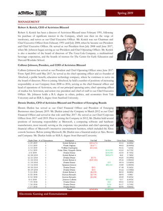 Activision Blizzard, Inc. (ATVI) Initiating Coverage Report | PDF