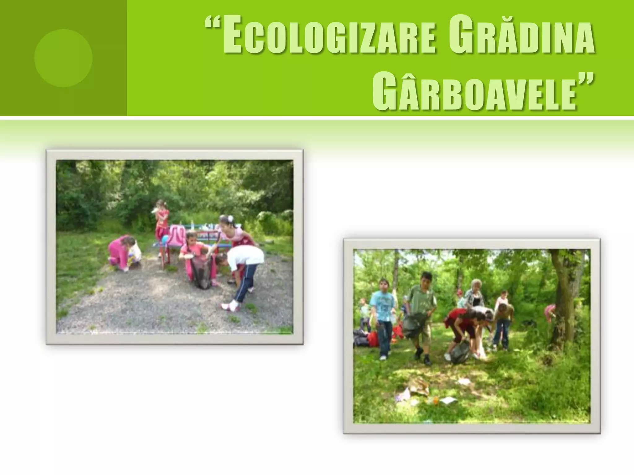 Activitati ECO Scoala 29 Galati | PPT