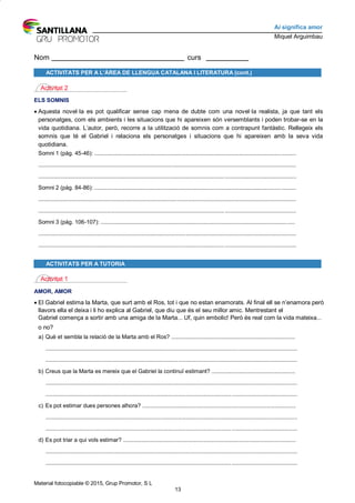 Activitats ai significa amor | PDF