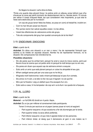 Activitatsemocions | PDF