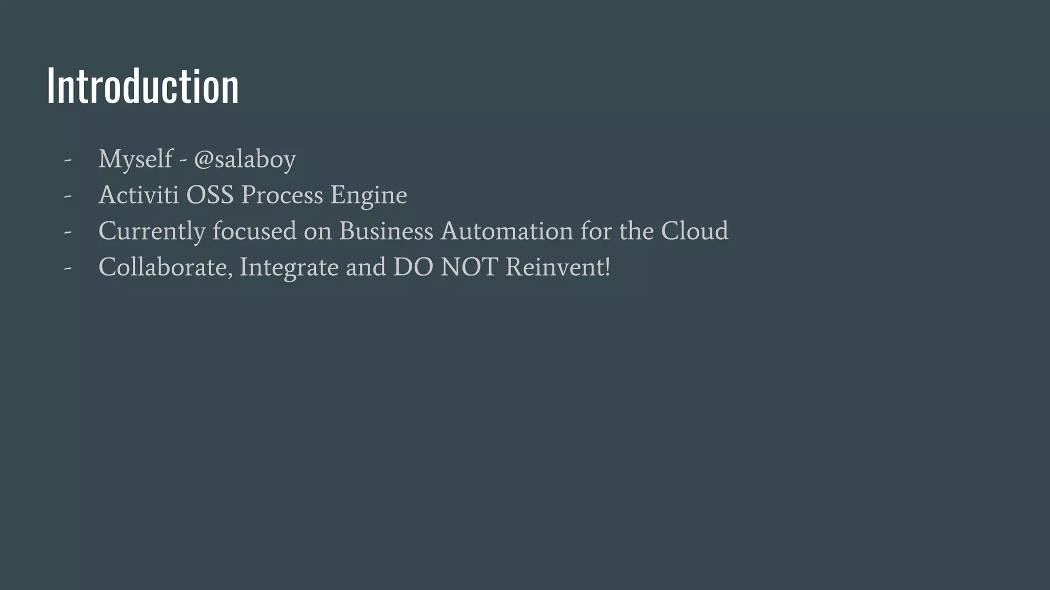 Activiti Cloud Overview & BluePrint: Trending Topic Campaigns