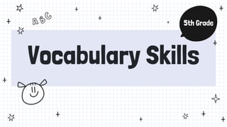 Verbs and daily actions for vocabulary skills | PPTX