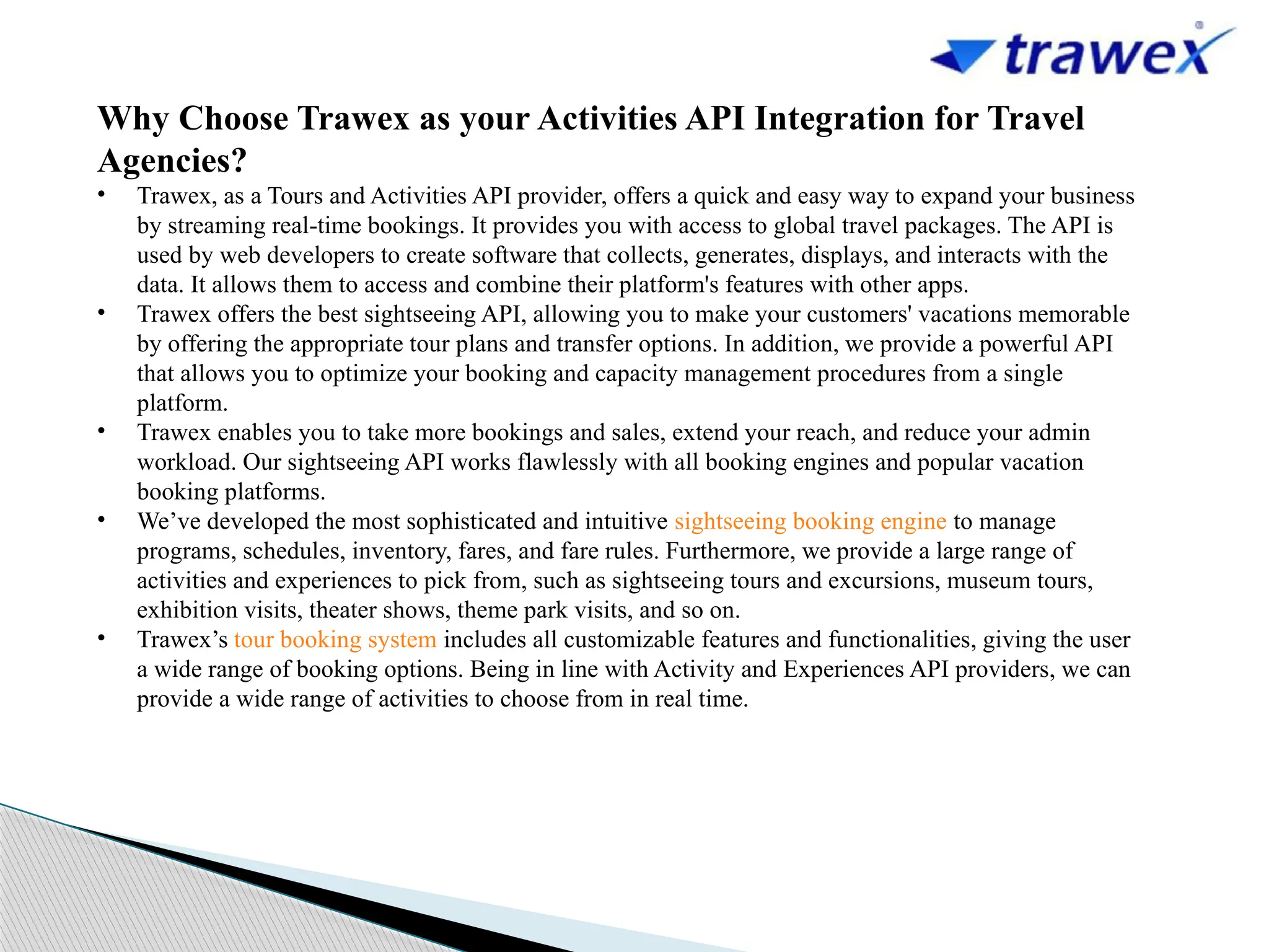 ACTIVITIES API TOUR AND ACTIVITIES API | PPTX