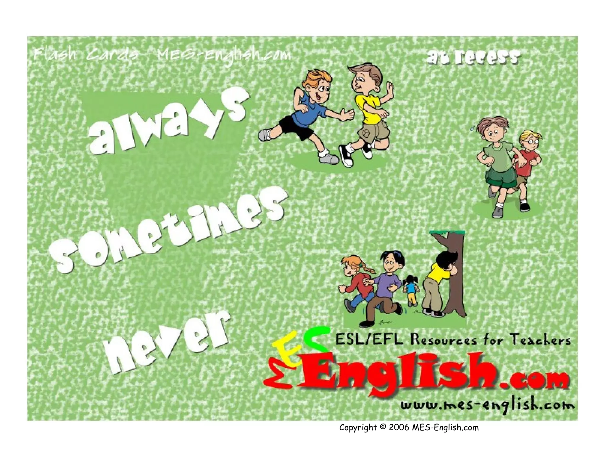Activities at the school breaks or recess | PPT