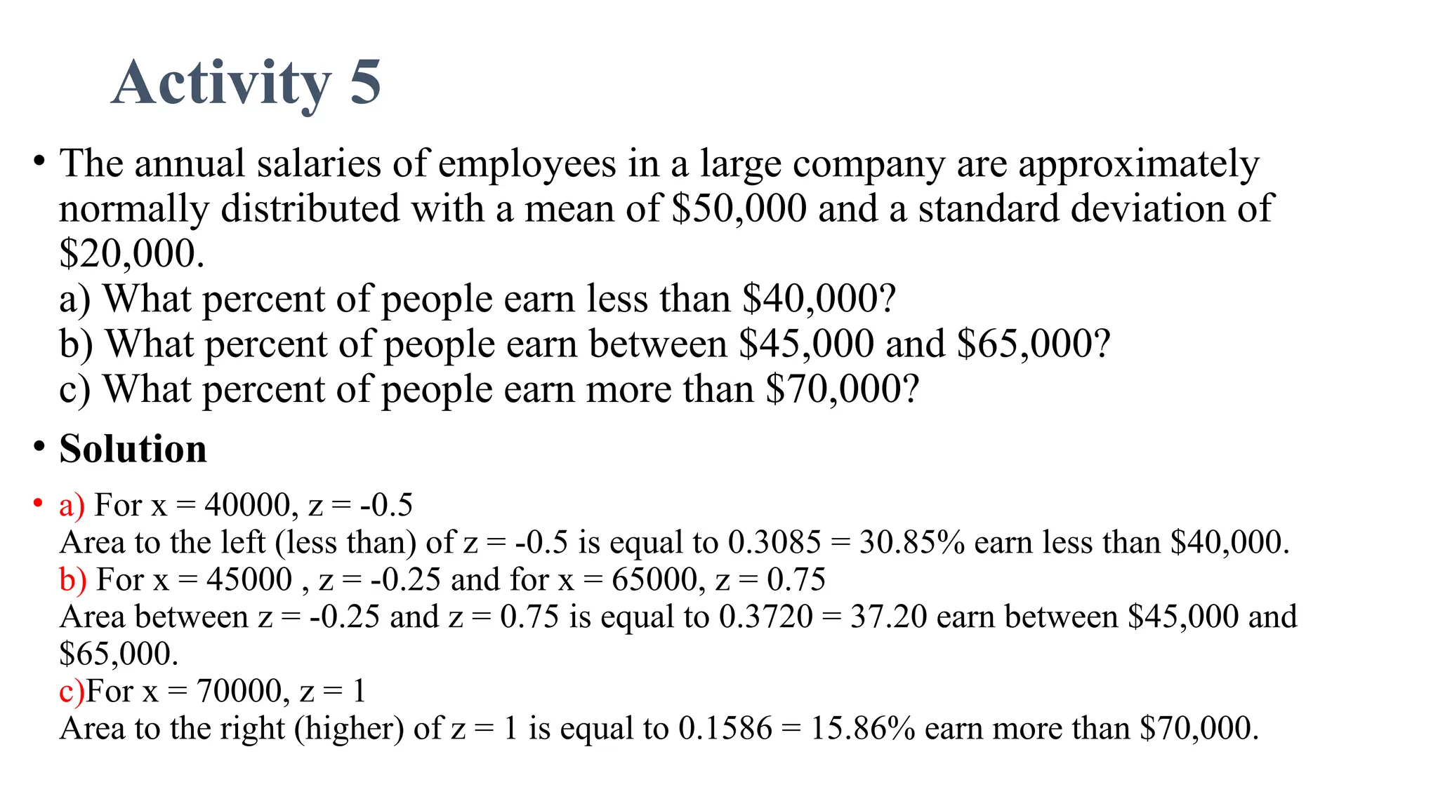 Activities chapter 4 normal Distribution.pptx