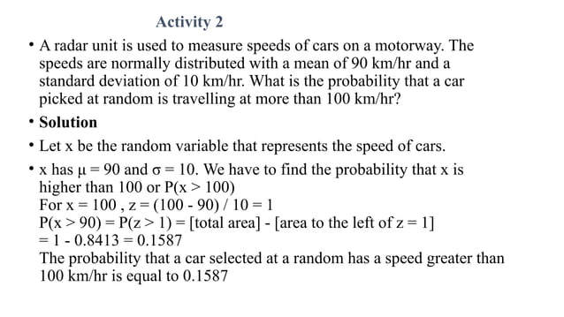 Activities chapter 4 normal Distribution.pptx