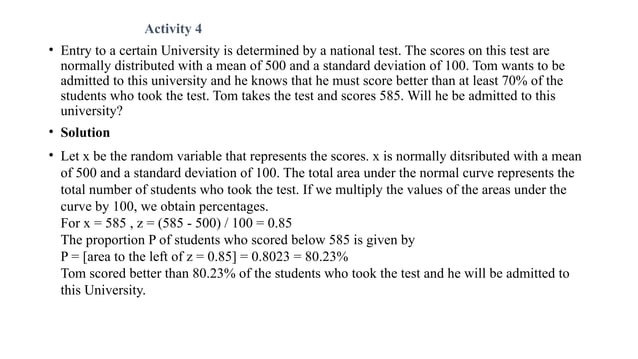 Activities chapter 4 normal Distribution.pptx