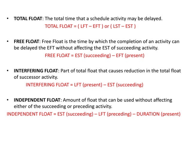 Critical Path Method: Activities And Events, Float/Slacks | PPTX | Business | Business and Finance