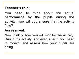 Activities for classroom talk | PPT