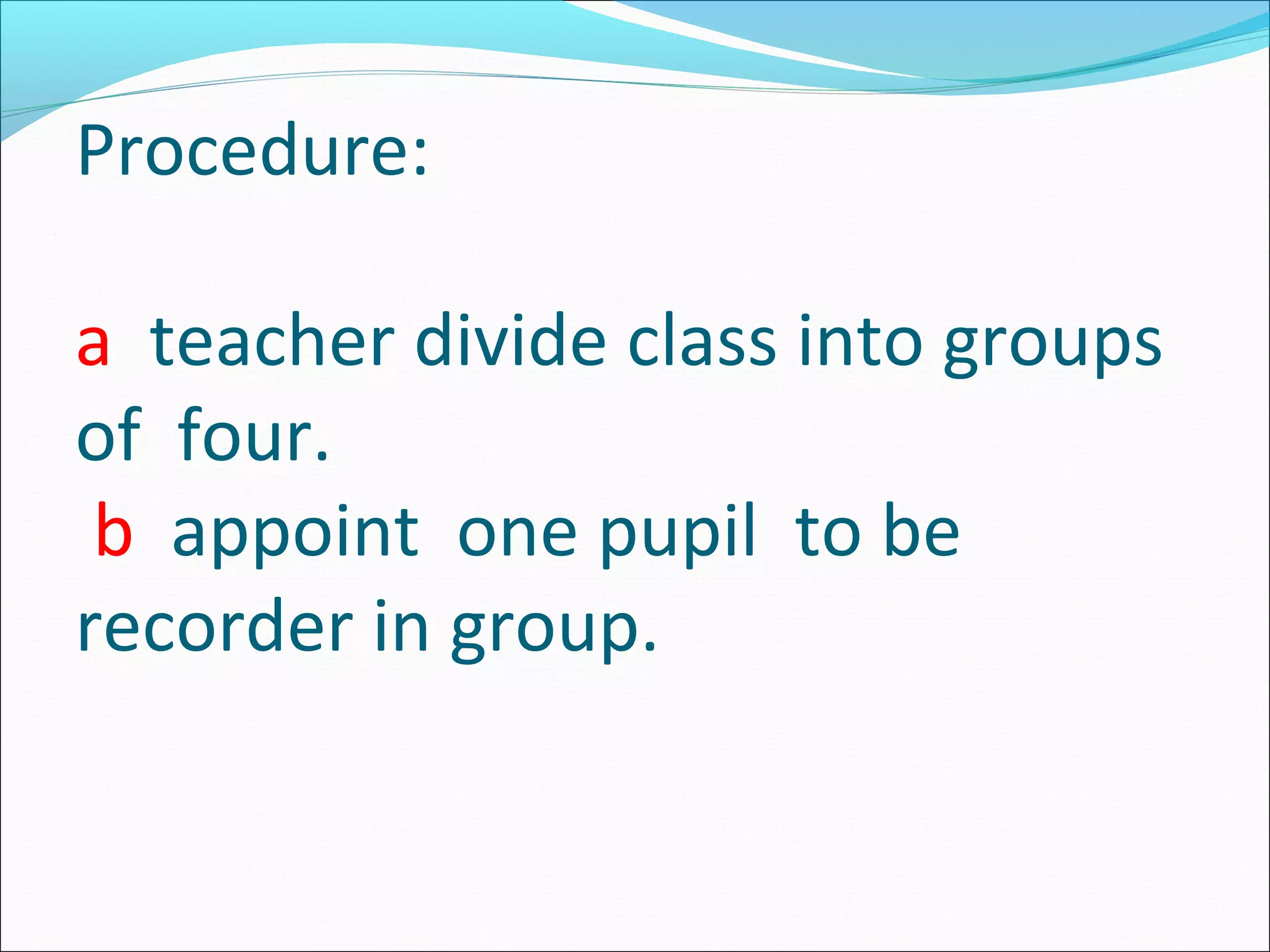 Activities for low achiever students | PPT