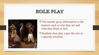 Activities for promoting speaking skills | PPTX