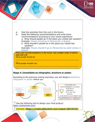 Activities guide and evaluation rubric task 3 - writing task forum ...