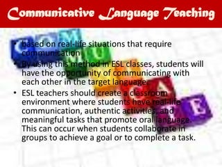Activities in teaching speaking | PPTX