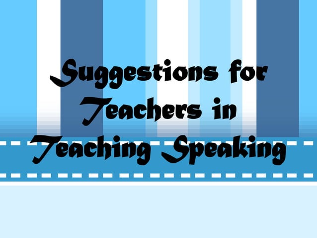 activities-in-teaching-speaking