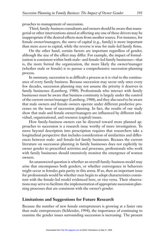 Activities involved in succession process 6 | PDF