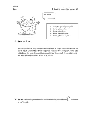 Lesson Plan 8 - Test | DOCX
