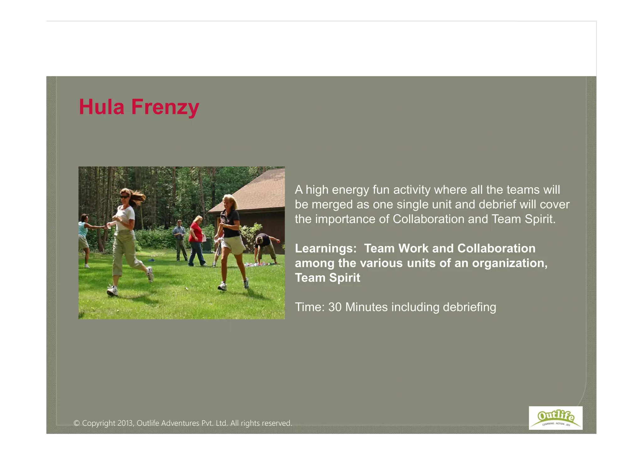 Experiential Learning Activities for Team Building and Outbound ...