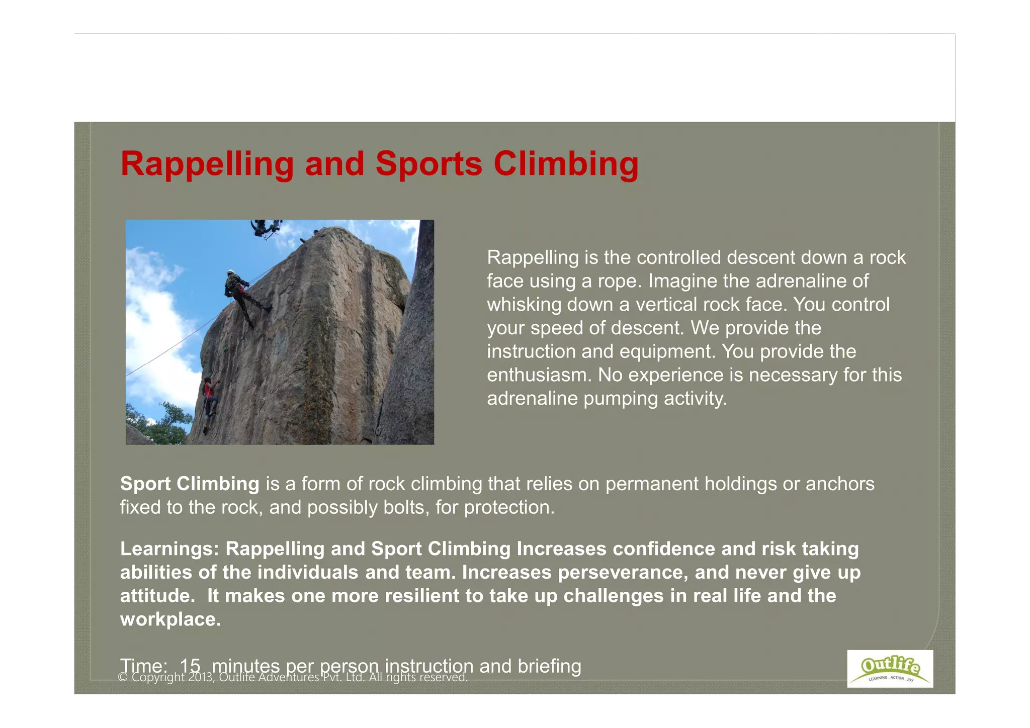 Experiential Learning Activities for Team Building and Outbound ...