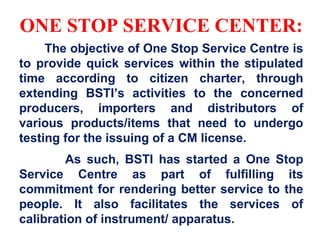 BSTI Certification Course | PPT