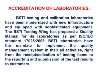 BSTI Certification Course | PPT