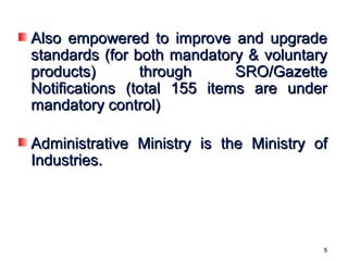 BSTI Certification Course | PPT