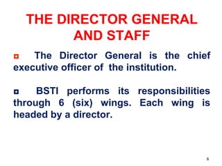 BSTI Certification Course | PPT
