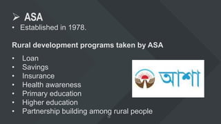 ACTIVITIES OF NGOs AND COMMUNITY BASED ORGANIZATIONS IN RURAL ...