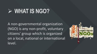 ACTIVITIES OF NGOs AND COMMUNITY BASED ORGANIZATIONS IN RURAL ...