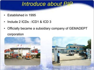 Activities of phuoc long icd port | PPTX