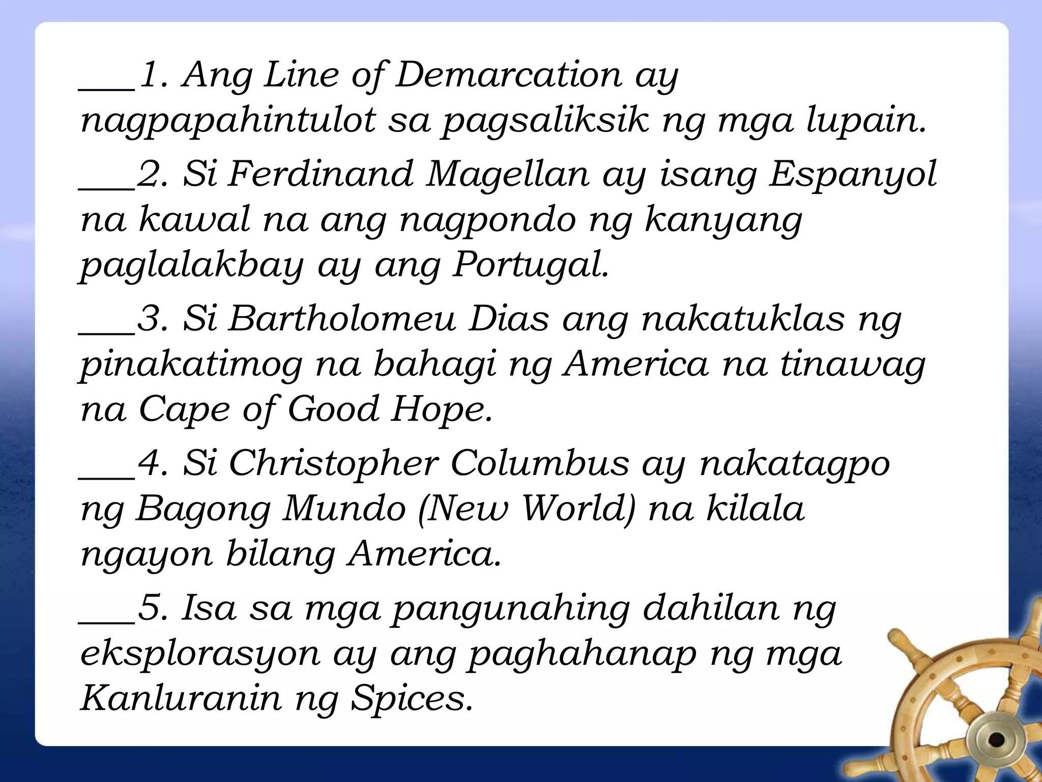 Activities Part (Mga Europeong Nanguna sa Eksplorasyon).pptx