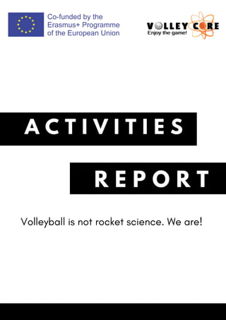 VolleyScience - Activities report | PDF
