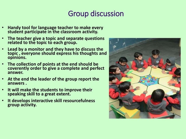 Activities to develop speaking skill ppt | PPTX