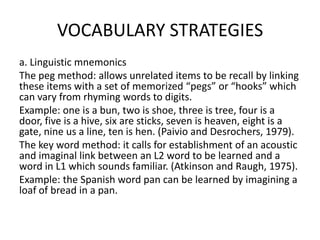 Activities to teach vocabulary 2 | PPTX