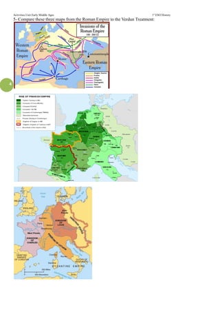 Activities unit early_middle_ages | PDF | Christianity | Religion ...