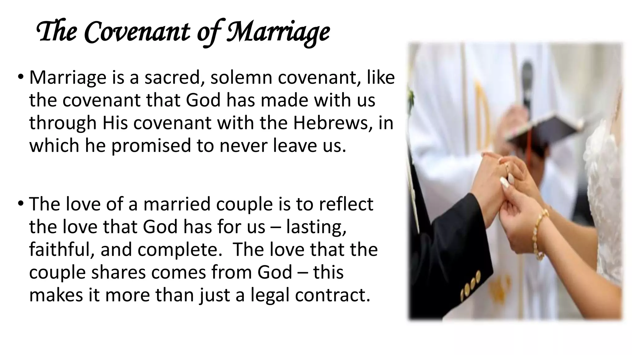 Marriage as a Sacrament (with Activity) | PPTX