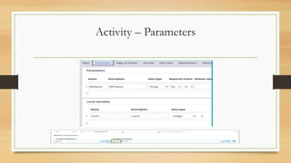 PEGA Activity and Its Methods | PPTX