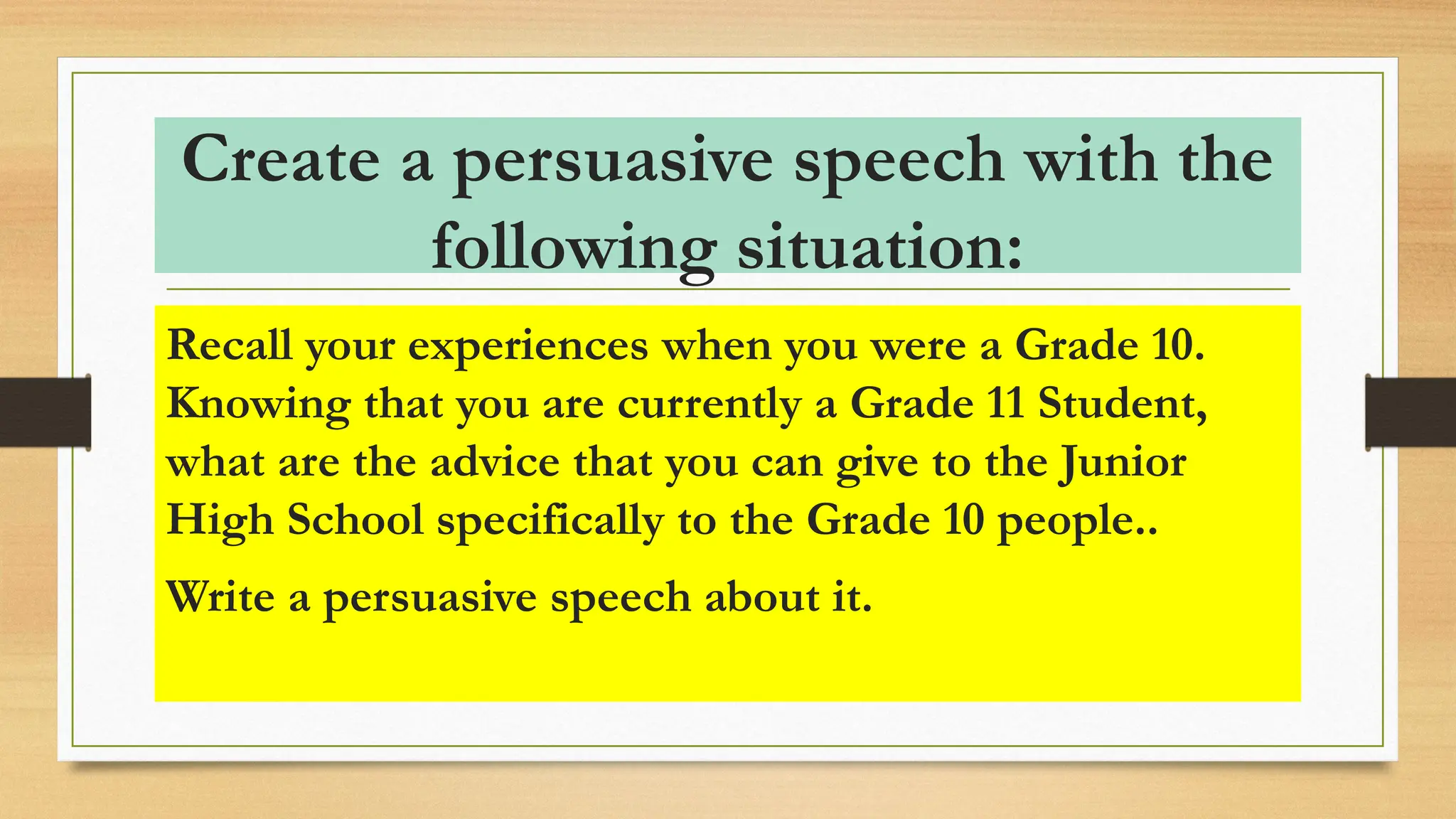 activity ABOUT PERSUASIVE SPEECH IN ENGLISH.pptx