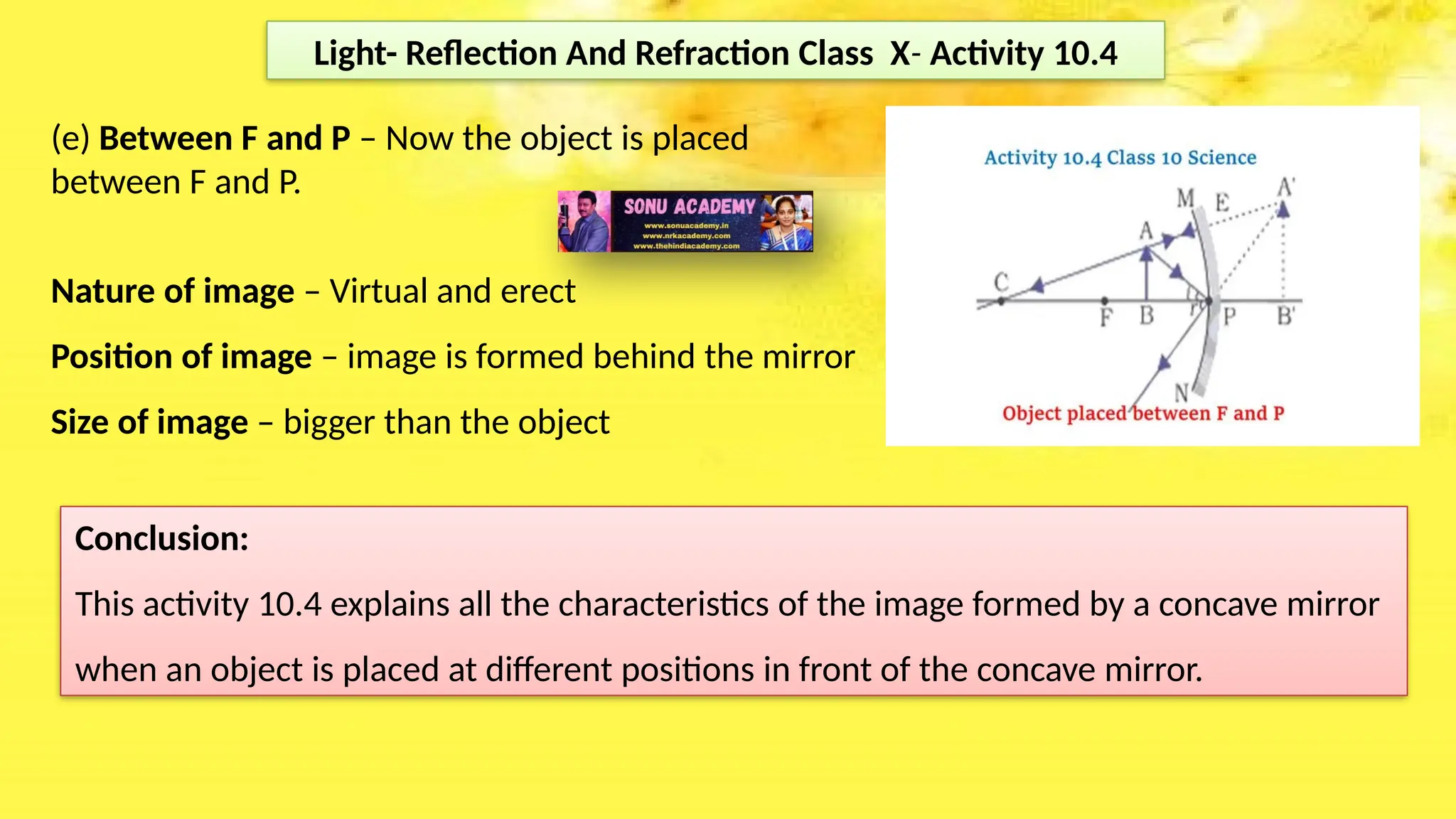 Light Reflection and Refraction- Activities - Class X Science | PPTX