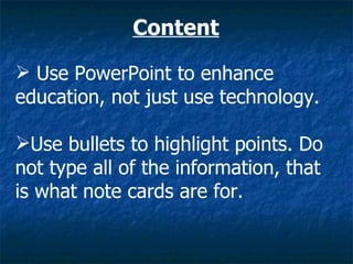 How to Use PowerPoint Effectively | PPT