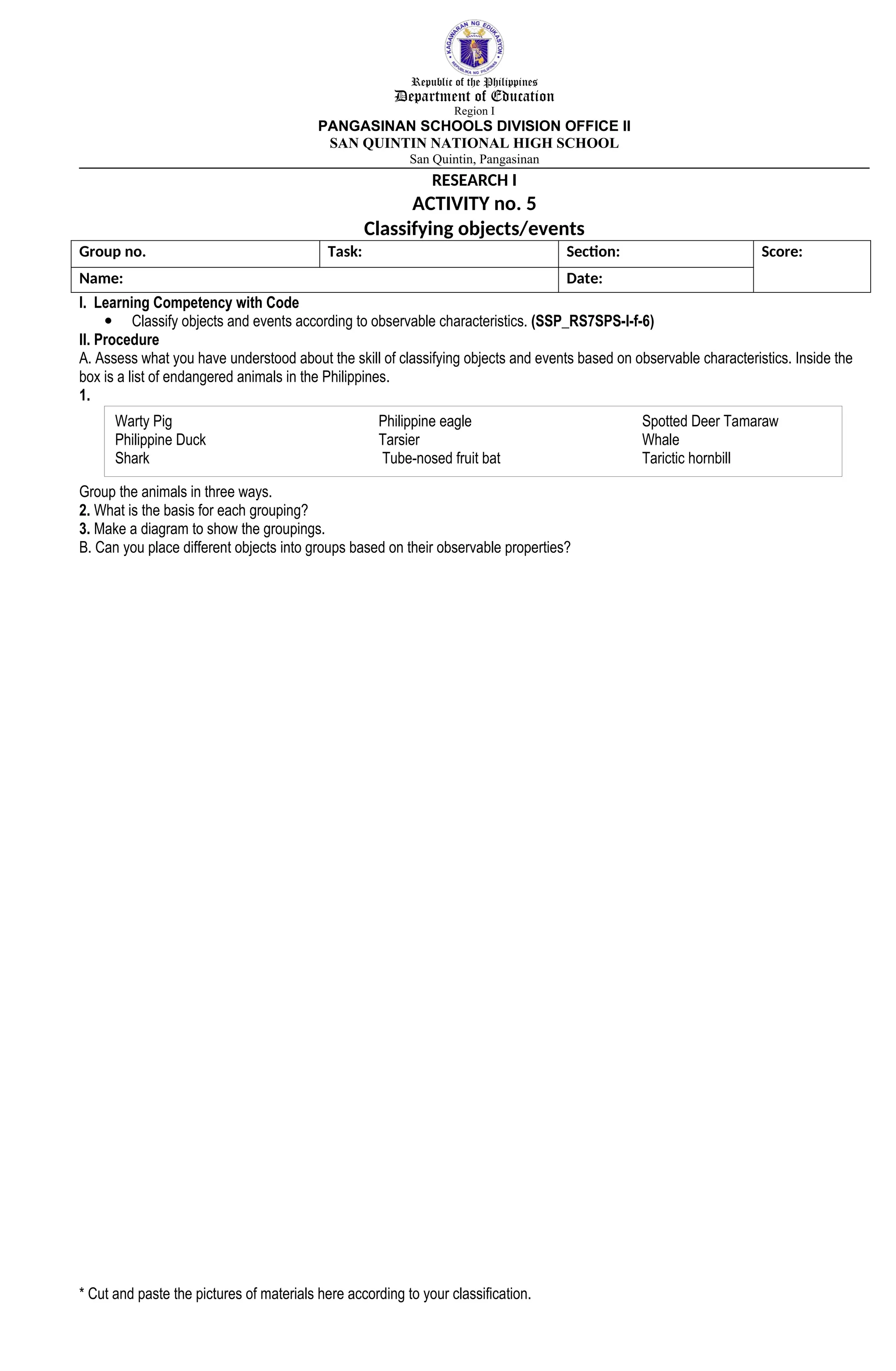 Grade 7 STR Activity-5-Classifying.docx
