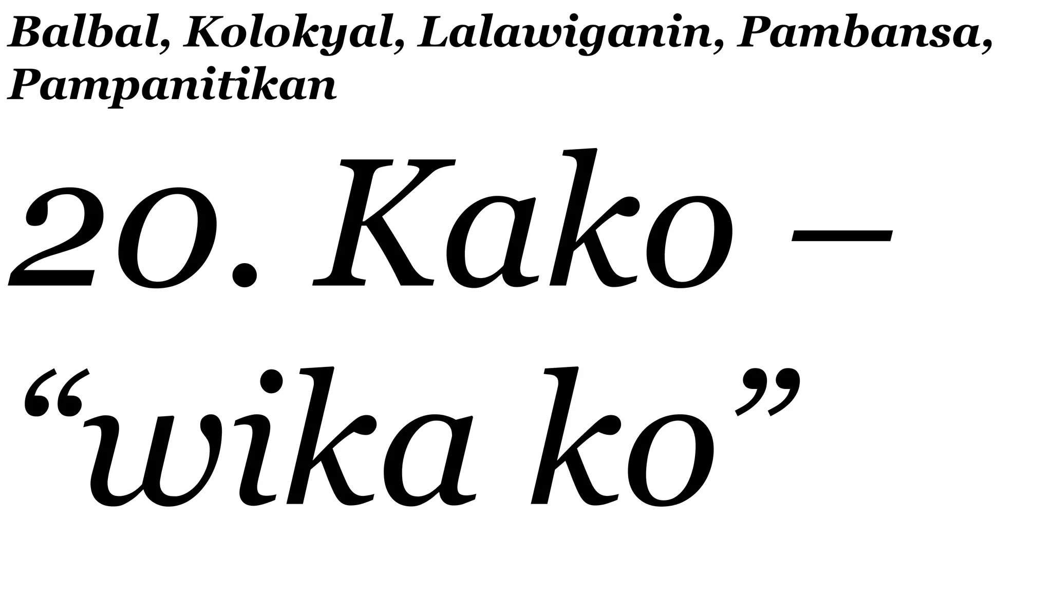 ACTIVITY-BALBAL. activity students ..... | PPT