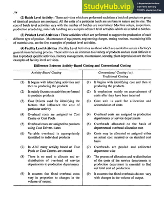 Activity-Based Costing (ABC | PDF
