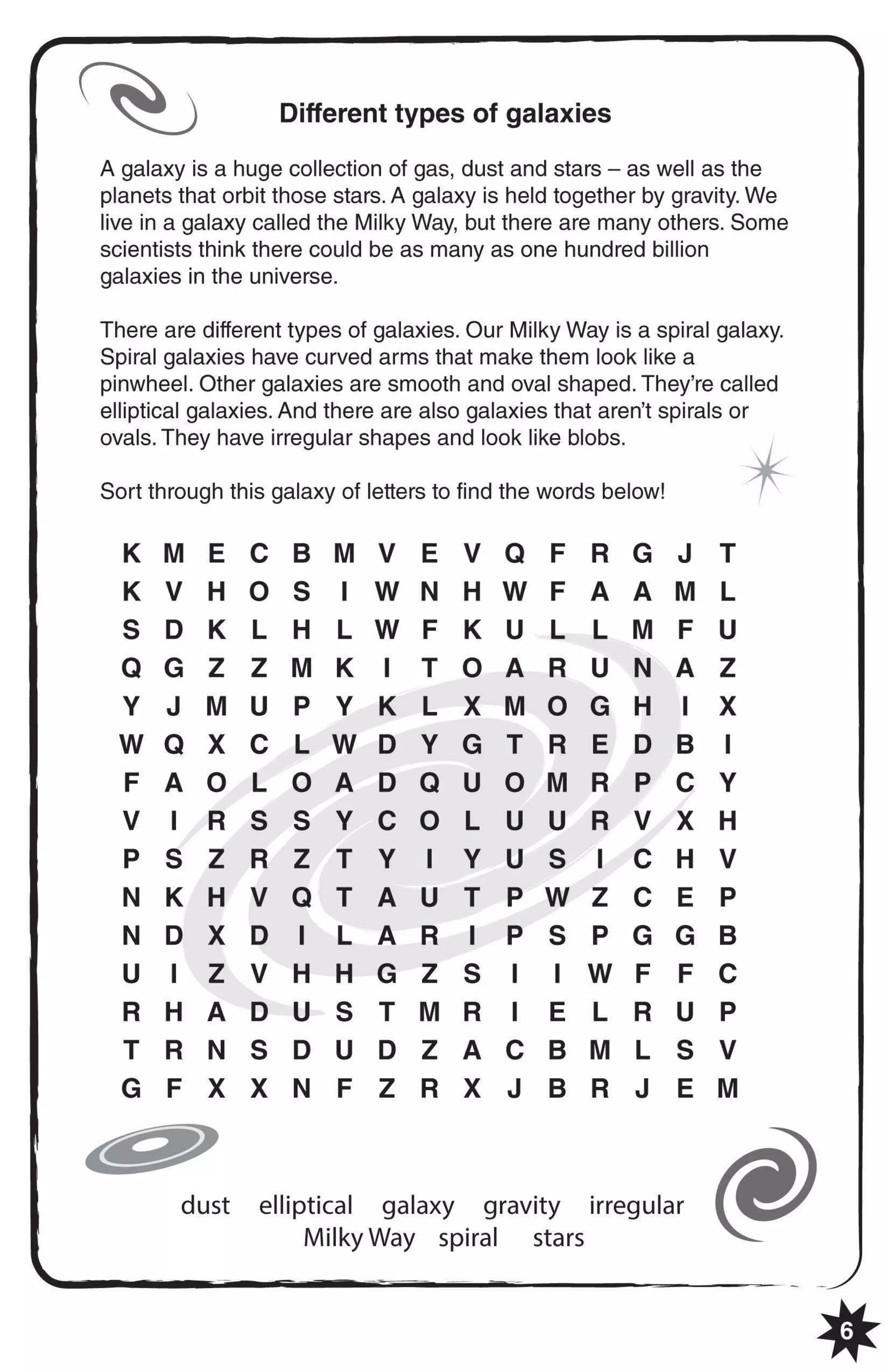 Activity book universe | PDF